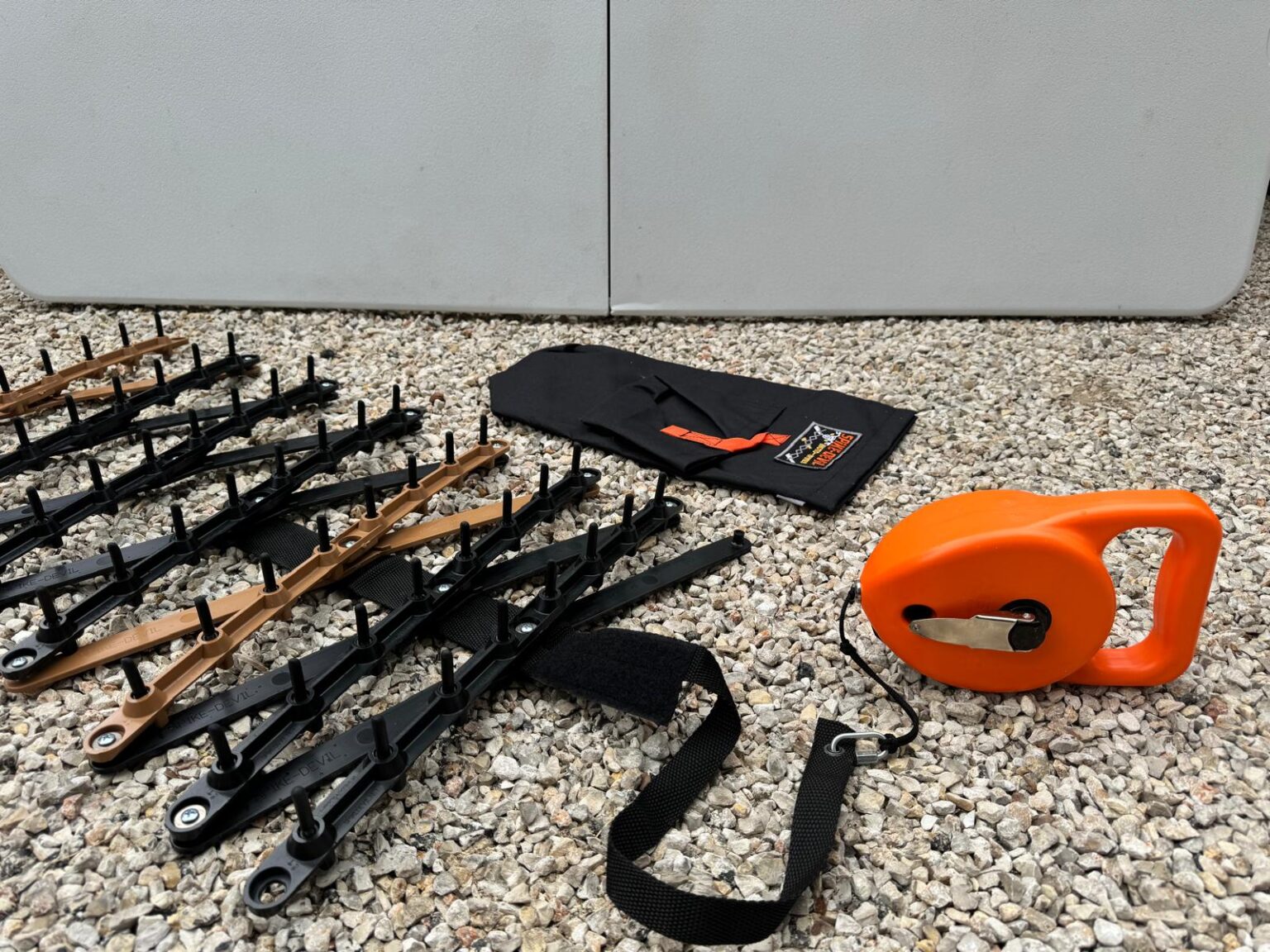 Spike devil with cord reel w/motorbag | Spikedevil.com